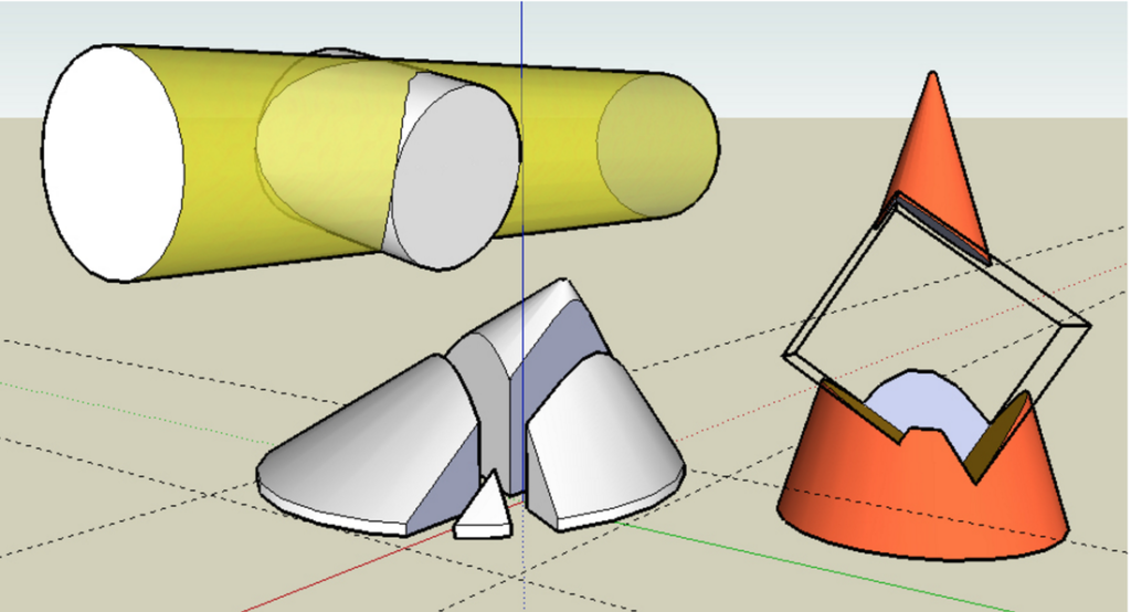 Google SketchUp Art Shapes - Changing The Subject